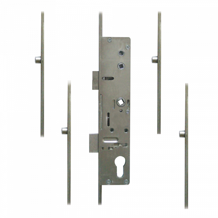 LOCKMASTER Lever Operated Latch & Deadbolt Single Spindle - 4 Roller ...
