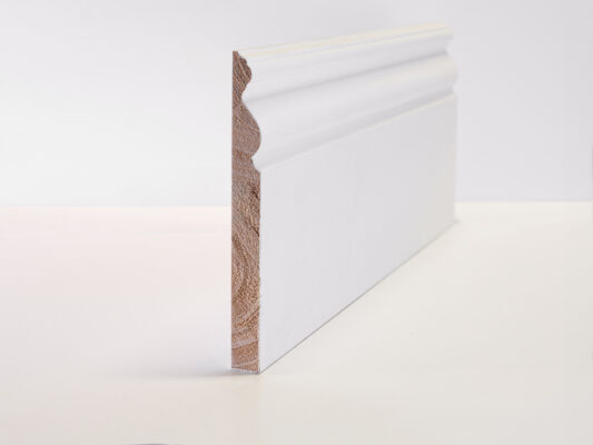 Optima Deluxe Primed Solid Wood Skirting/Architrave - Victorian ...