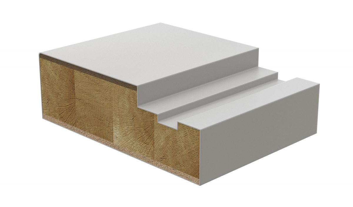 133/108/100mm FD30 Fire Rebated Door Frame - White Primed – handles&hinges