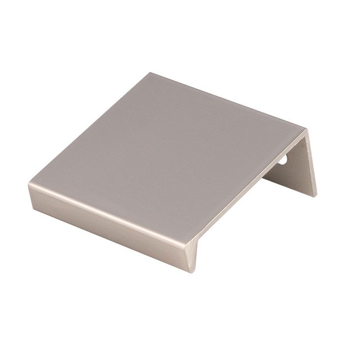 Square Edge Pull - Satin Nickel – handles&hinges