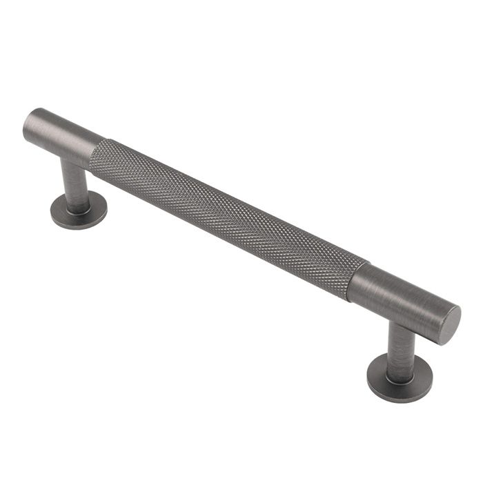 Knurled Pull Handle -CB- Anthracite – handles&hinges